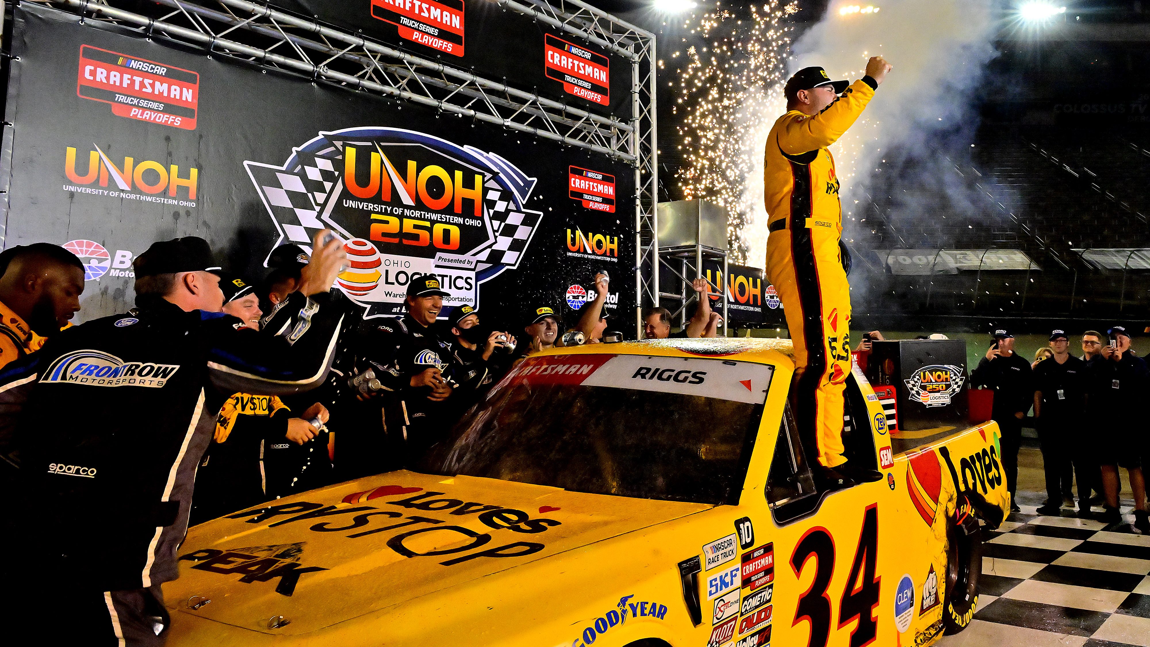 Layne Riggs scores extension after 3-win NASCAR season - FanBuzz