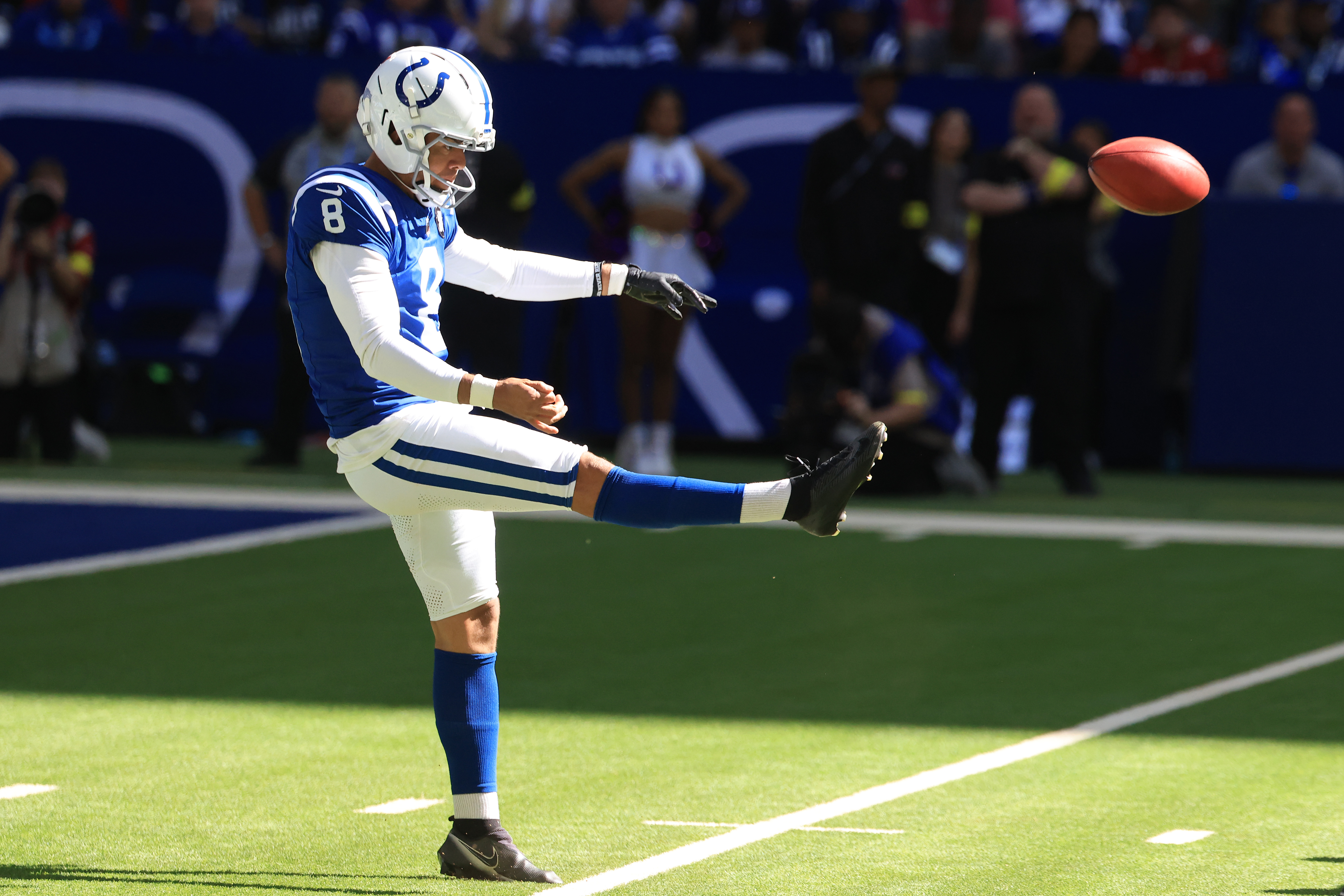 Colts offense so efficient, punter Rigoberto Sanchez might need a raise ...