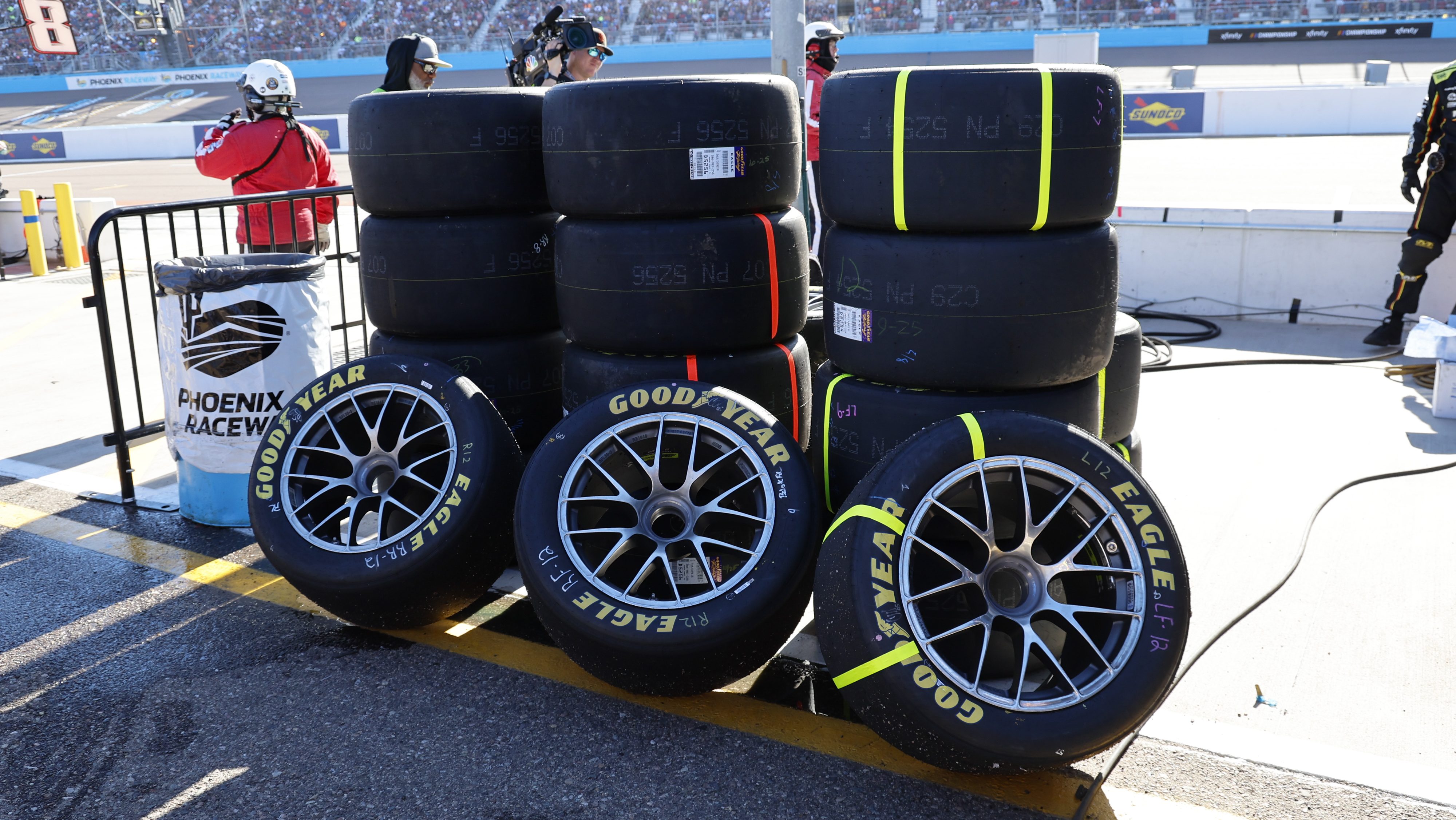 Cup drivers praise Goodyear, hope for more common tires in 2026 - FanBuzz
