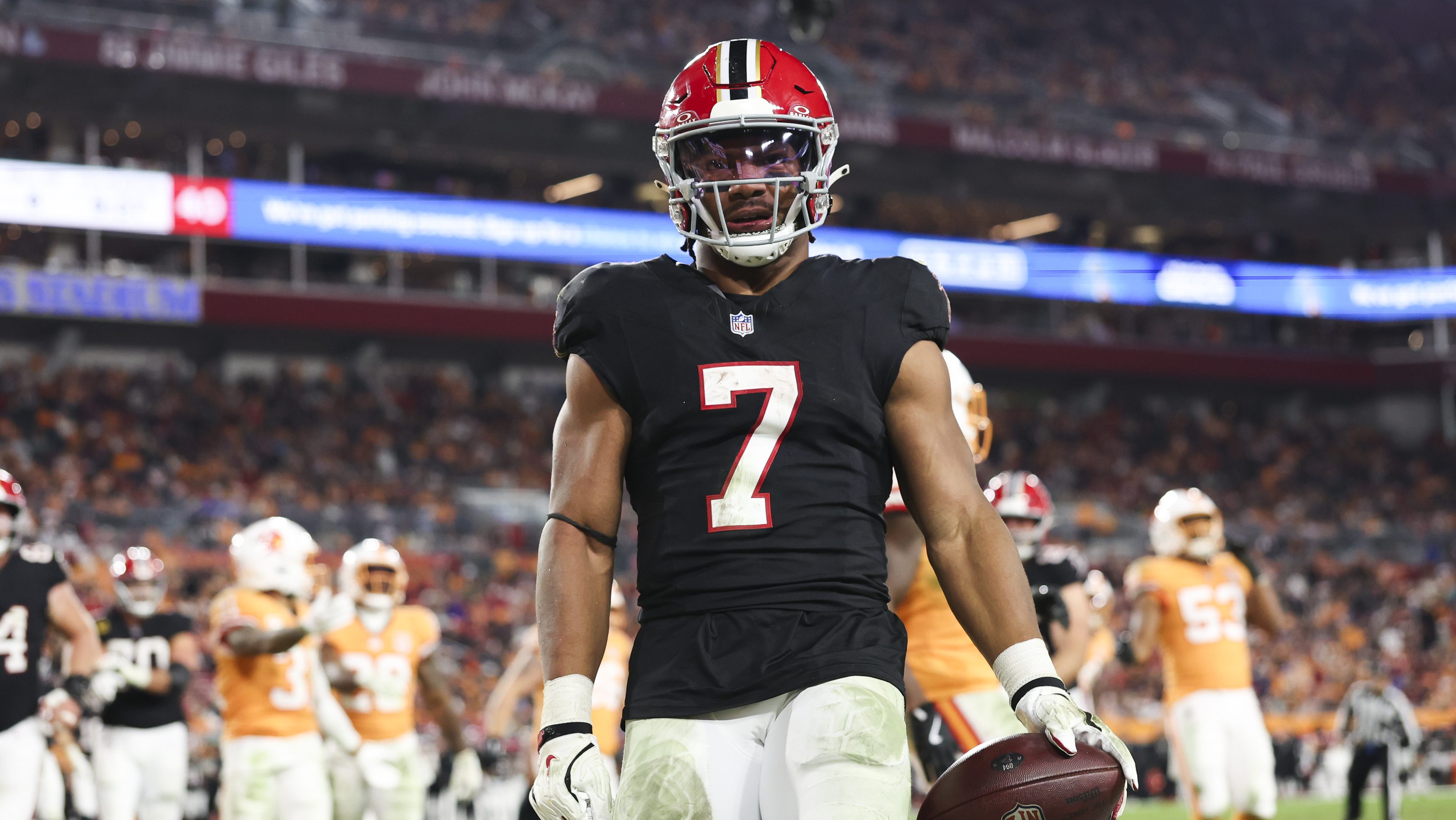 Falcons' Bijan Robinson apologizes for 'insensitive' postgame comment ...